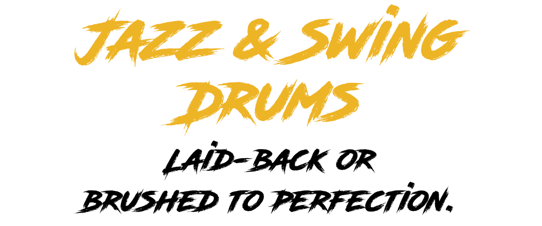 Jazz Drum Loops | Swung & Brushed Drum Samples